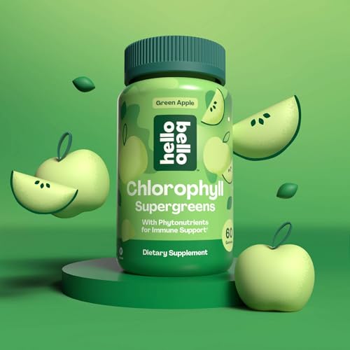 Chlorophyll supplement for healthy digestion