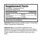 chlorophyll supplement for vibrant skin