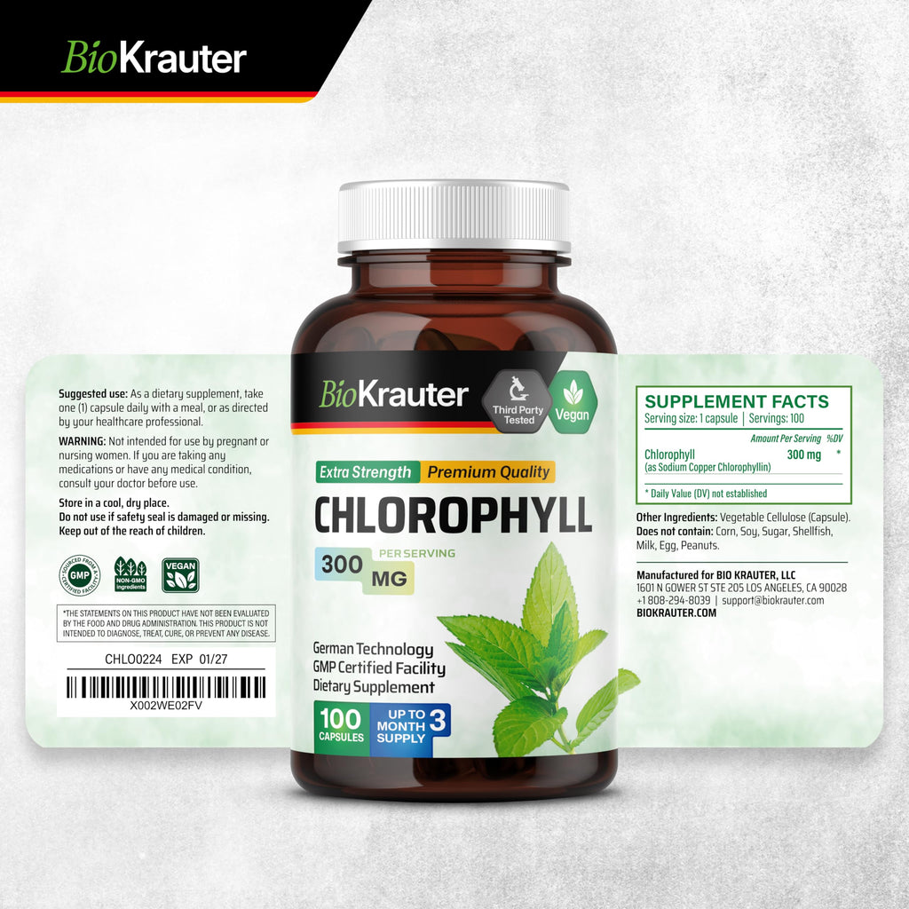 chlorophyll supplement for women