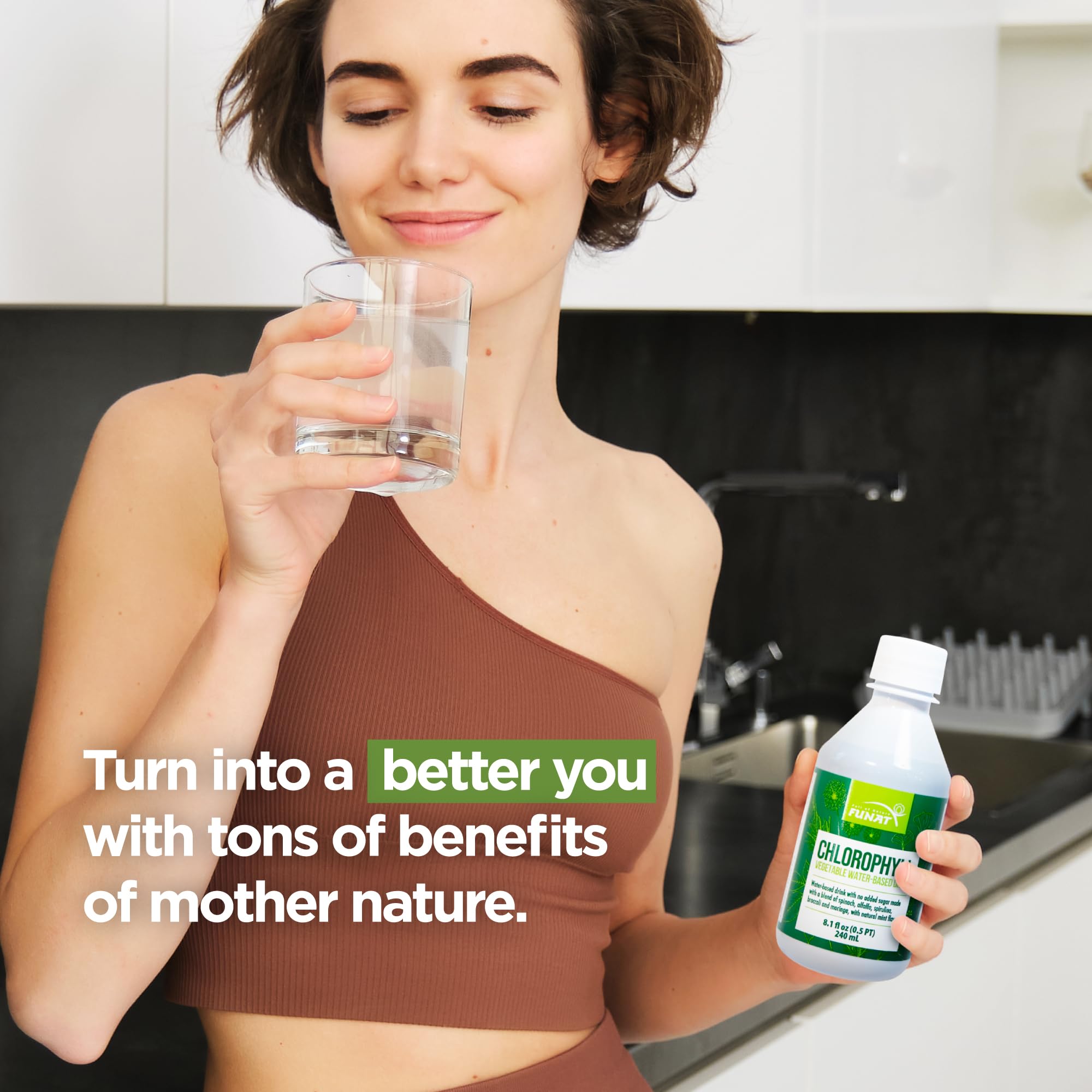 chlorophyll supplement with refreshing taste
