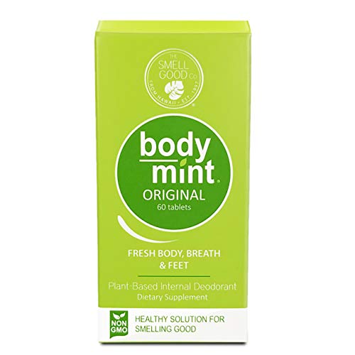 Chlorophyll tablets for a pleasant scent