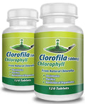 Chlorophyll tablets for detox support