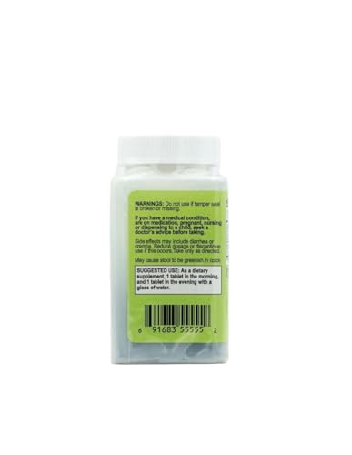 Chlorophyll tablets for enhanced wellness
