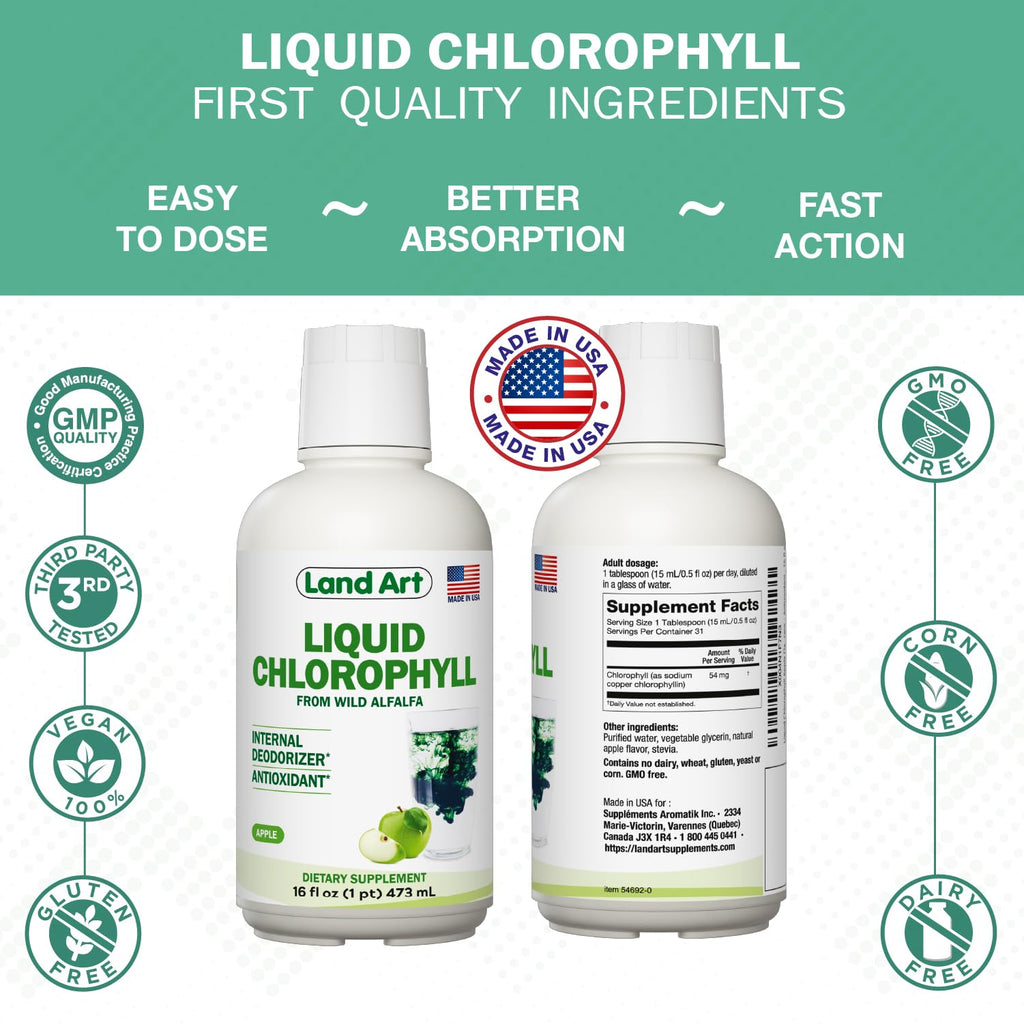 Chlorophyll Wild Alfalfa for skin health