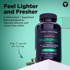 Chlorophyll with spirulina health benefits