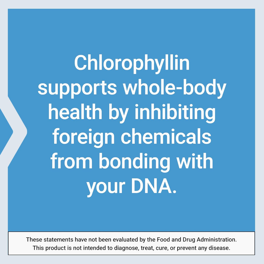chlorophyllin for natural body cleansing