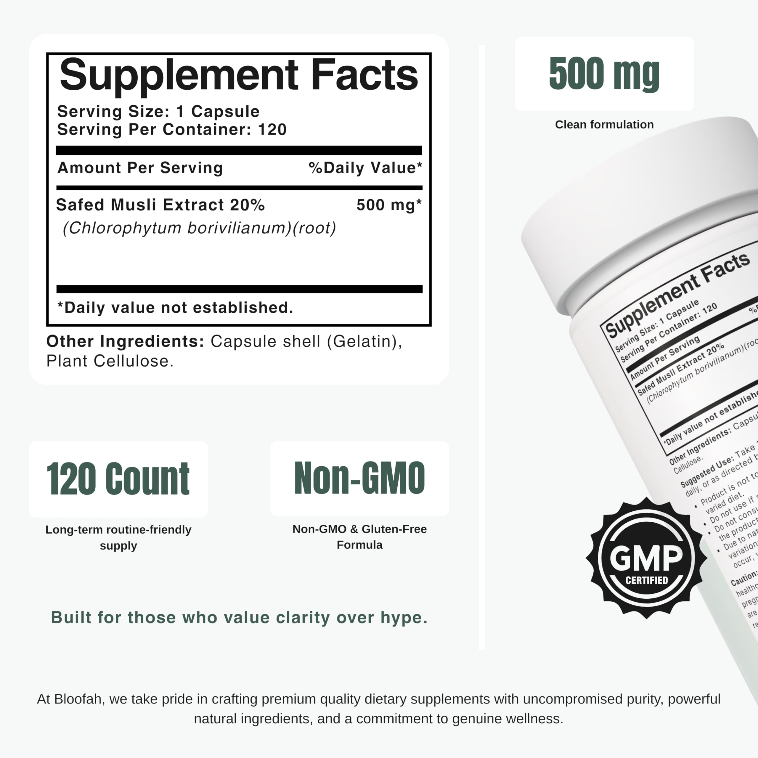 Chlorophytum borivilianum root capsules benefits
