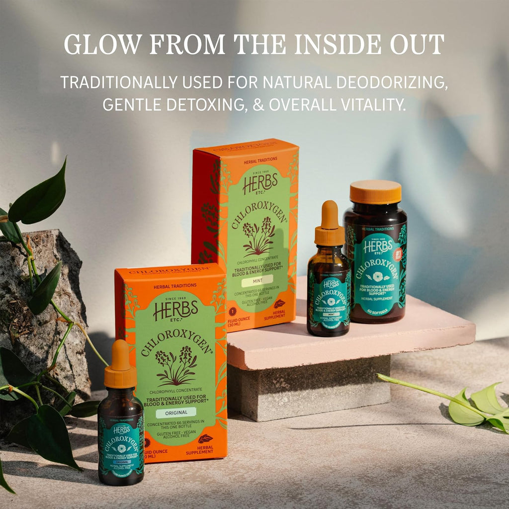 ChlorOxygen softgels for digestive health