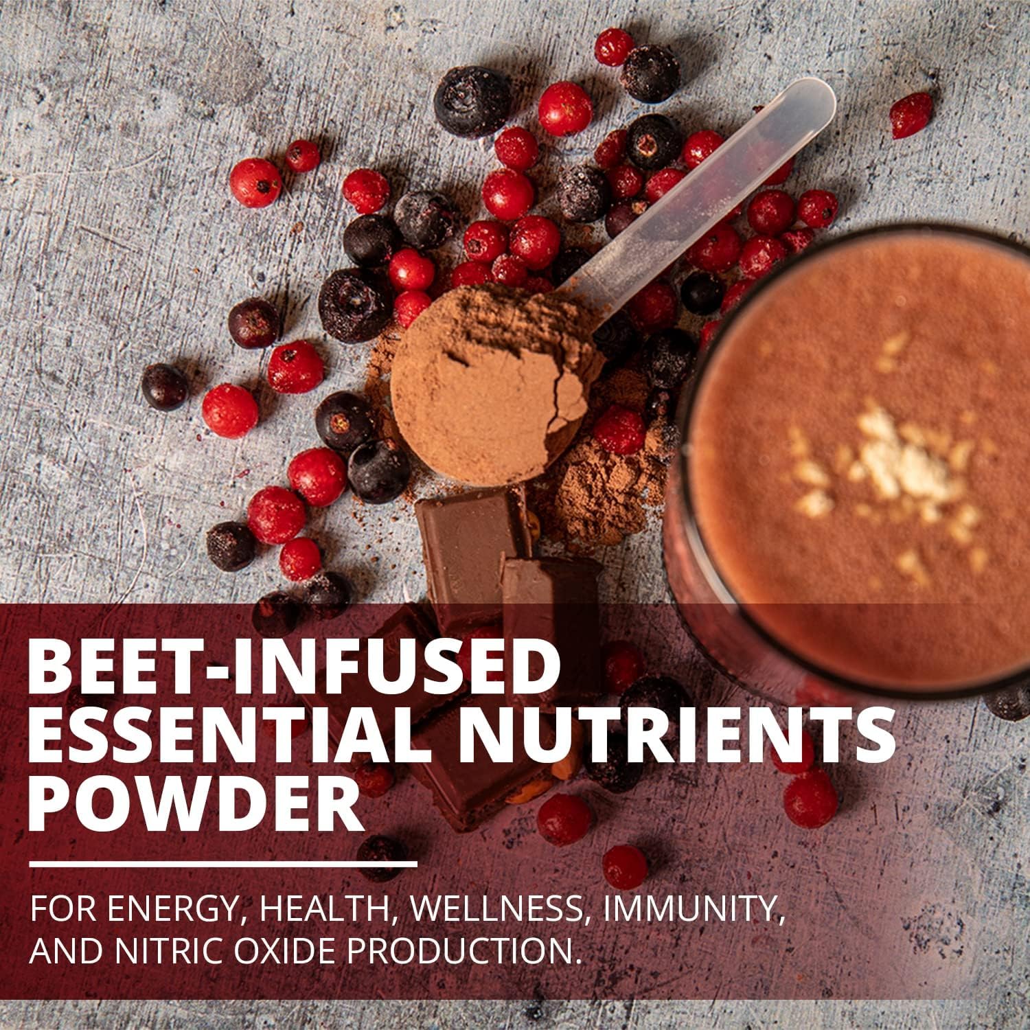 ChocoBerry Blast superfood for breakfast