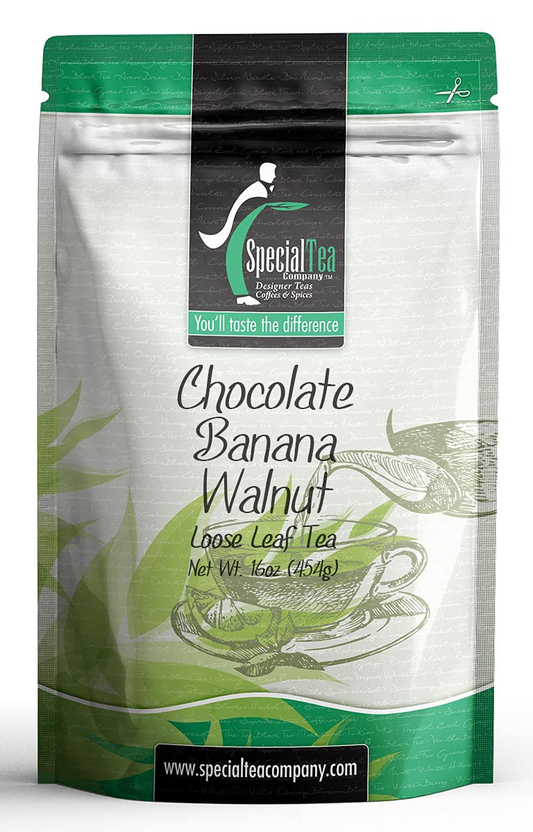 chocolate banana walnut green tea