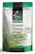 chocolate banana walnut green tea