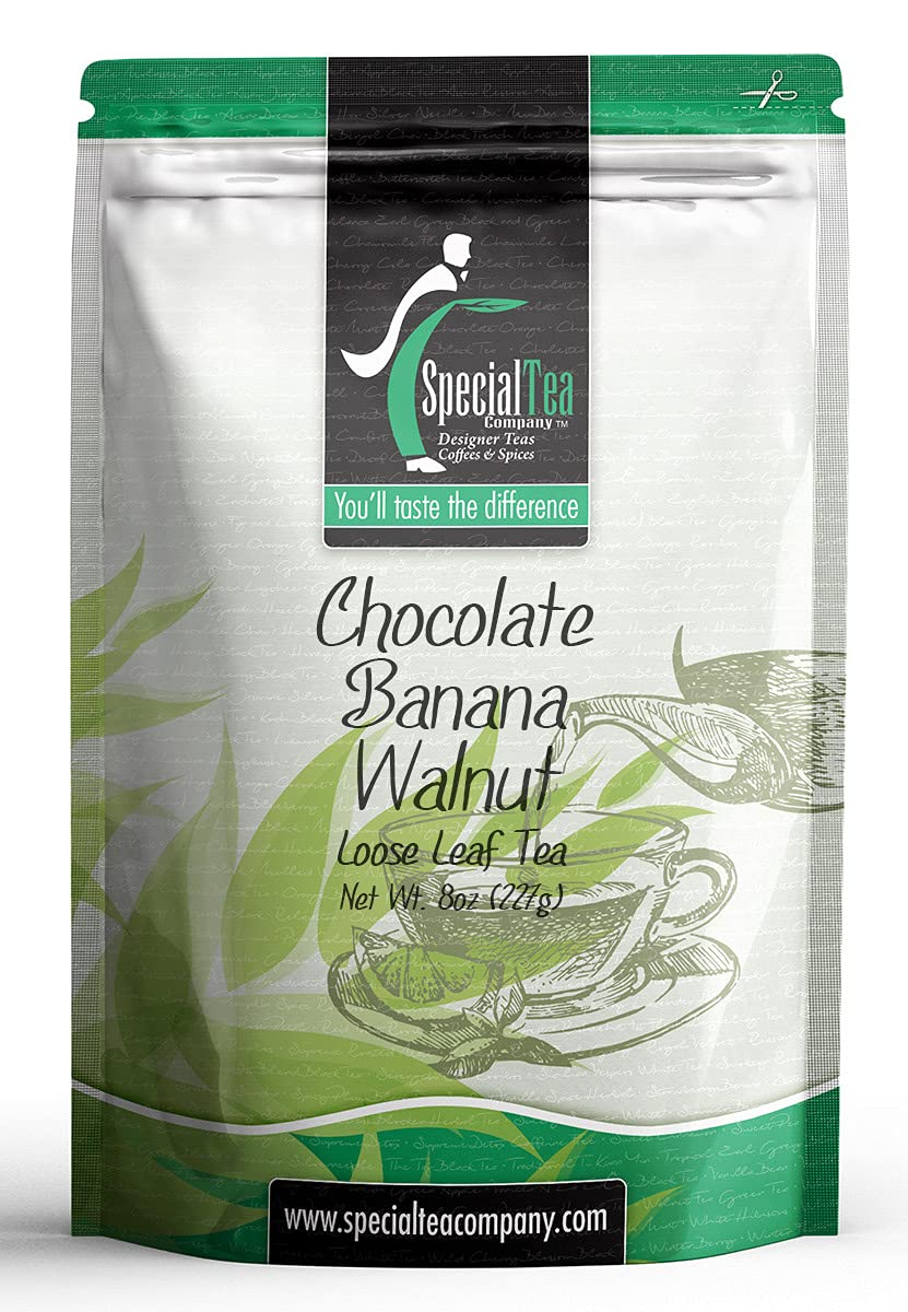 chocolate banana walnut green tea