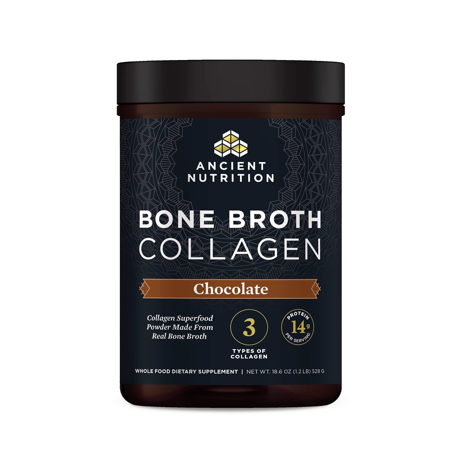 chocolate bone broth collagen peptides