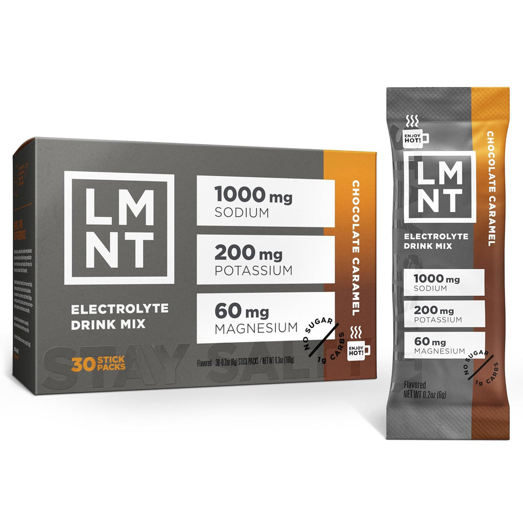 chocolate caramel electrolyte drink mix