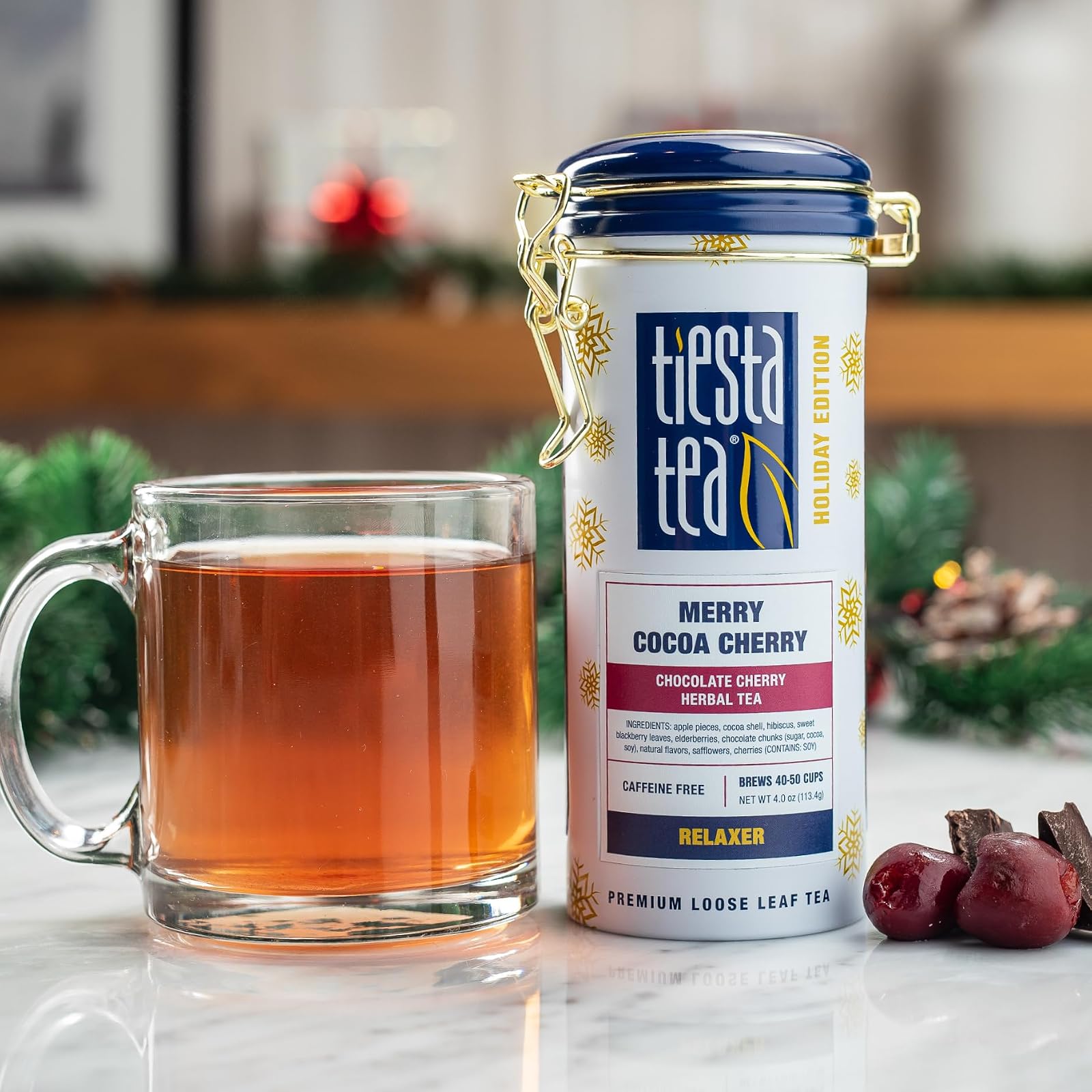 chocolate cherry loose leaf tea