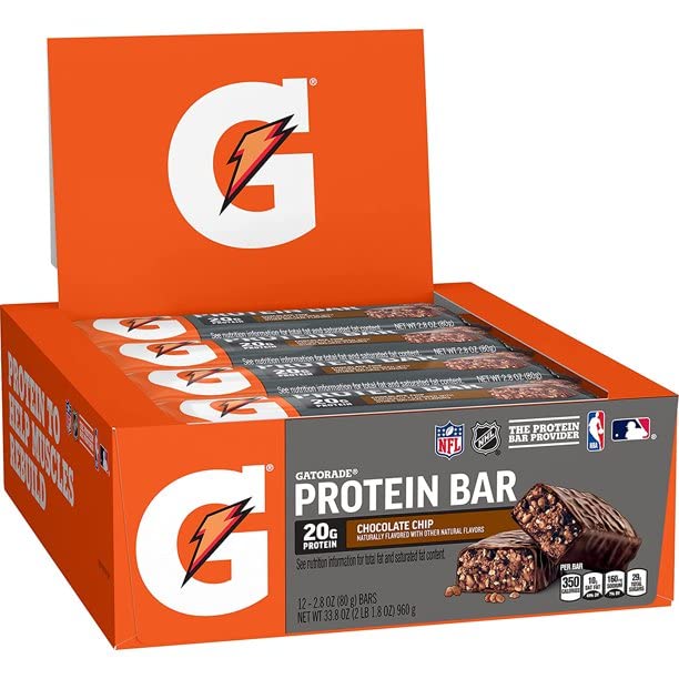 chocolate chip whey protein bars