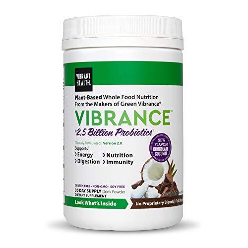 chocolate coconut blended vitamin supplement