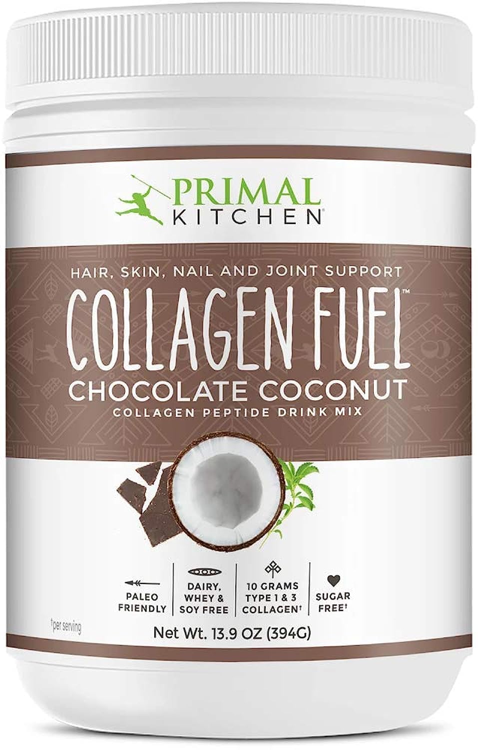 chocolate coconut collagen peptide mix