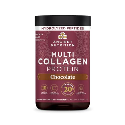 chocolate collagen peptides powder