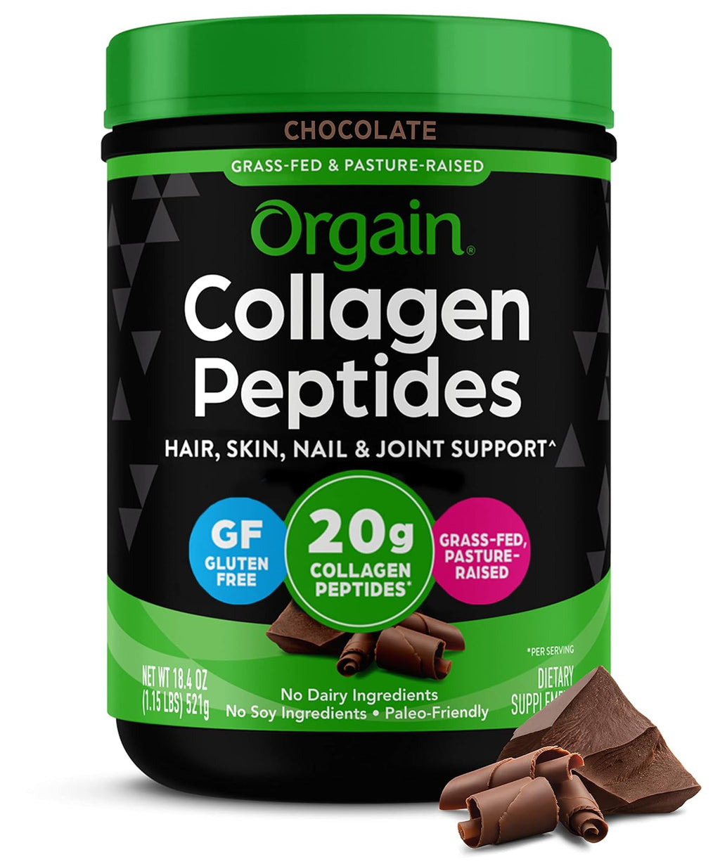 chocolate collagen peptides powder