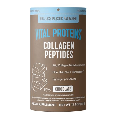chocolate collagen peptides powder