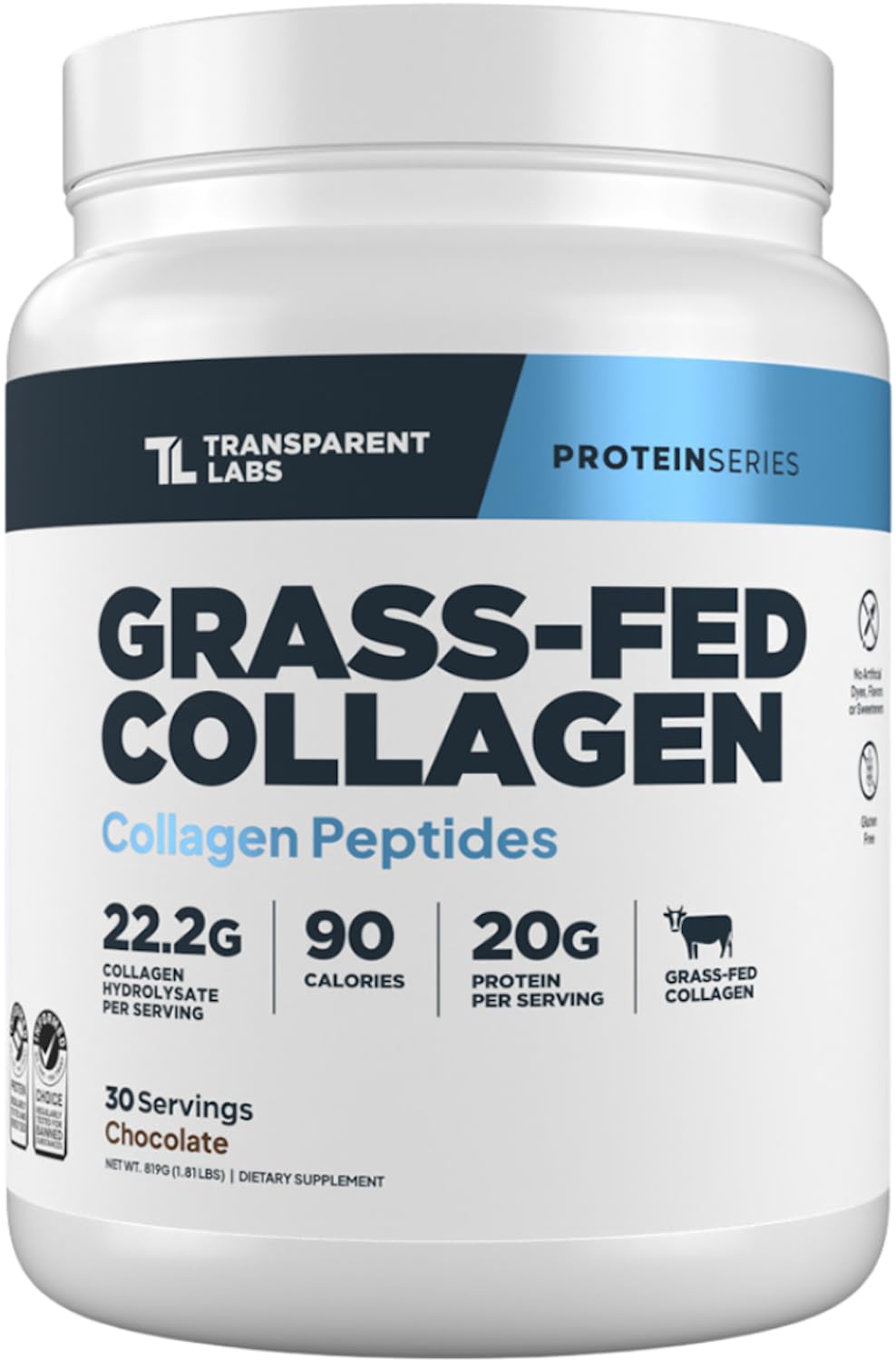 chocolate collagen peptides powder