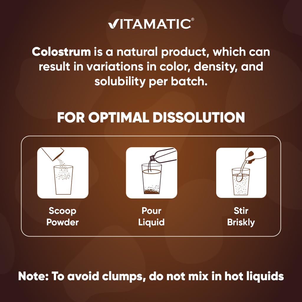 Chocolate colostrum for daily nutrition