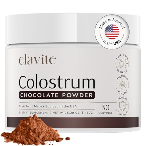 chocolate colostrum powder immune support