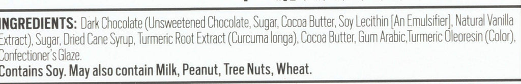 chocolate-covered turmeric for easy intake