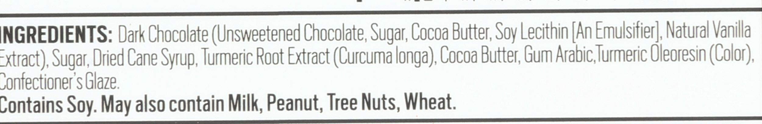 chocolate-covered turmeric for easy intake