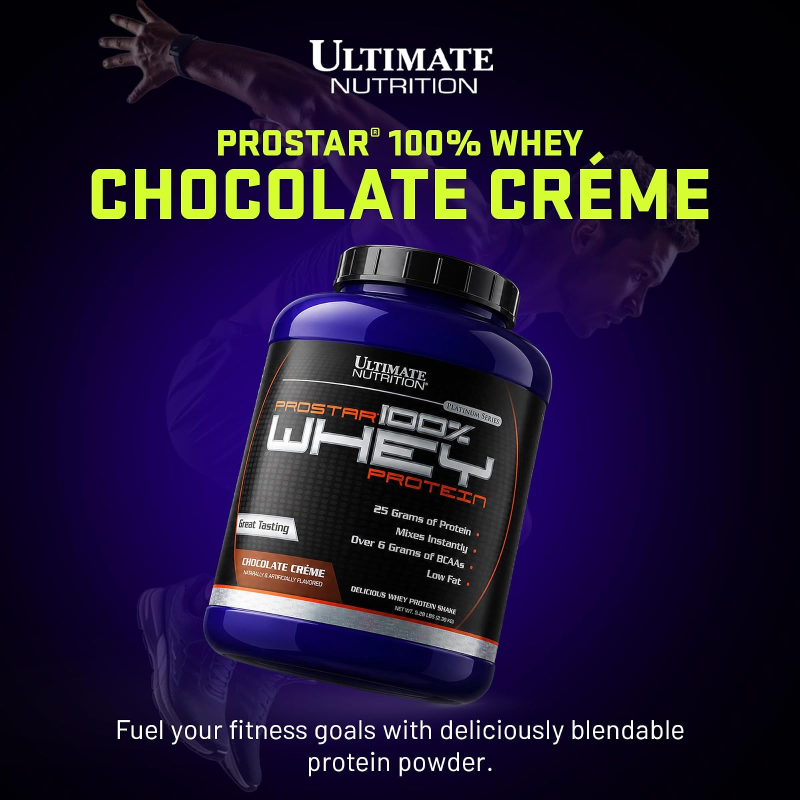 chocolate crème whey protein blend