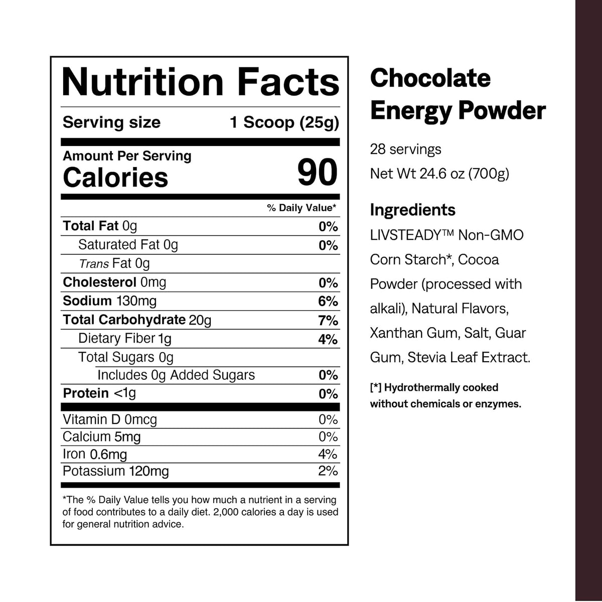 chocolate endurance drink mix