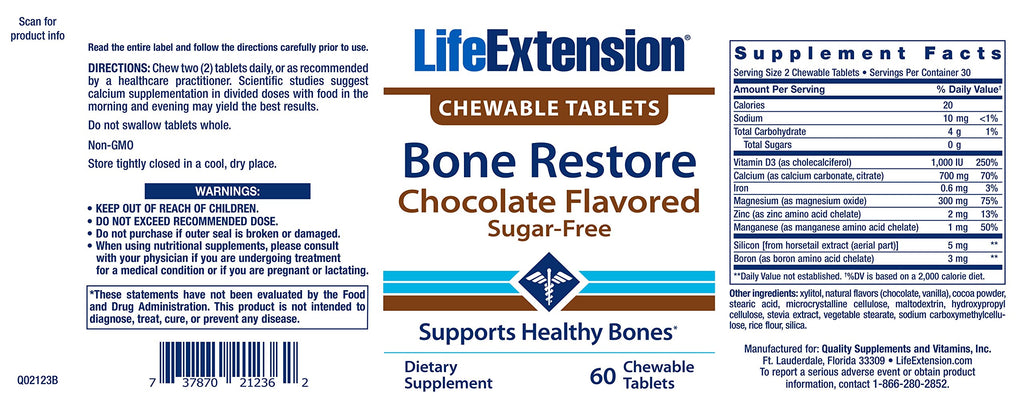 chocolate flavored calcium tablets