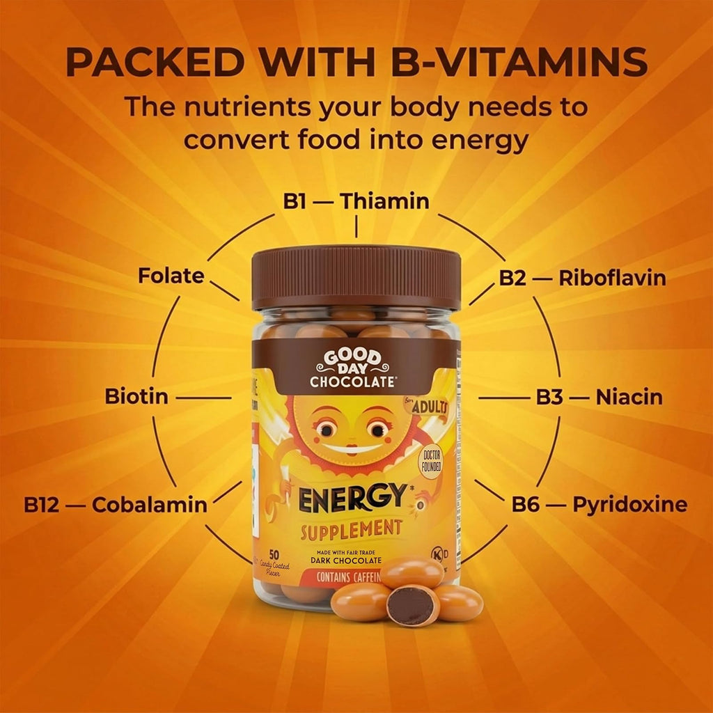 chocolate-flavored energy for active lifestyles