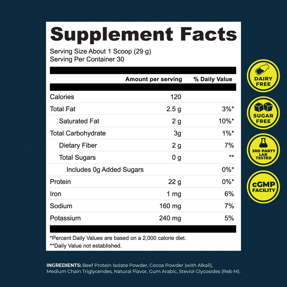 chocolate flavored protein for muscle gain