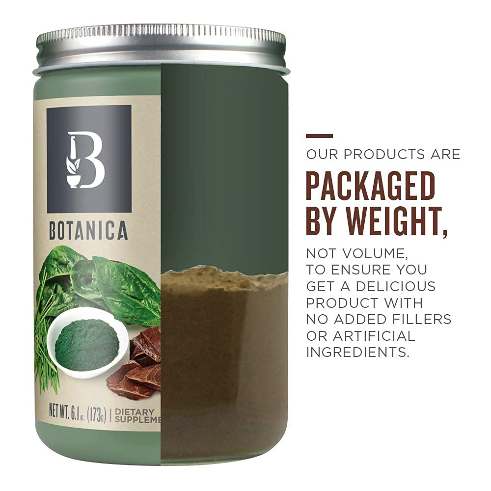 chocolate-flavored spirulina health boost