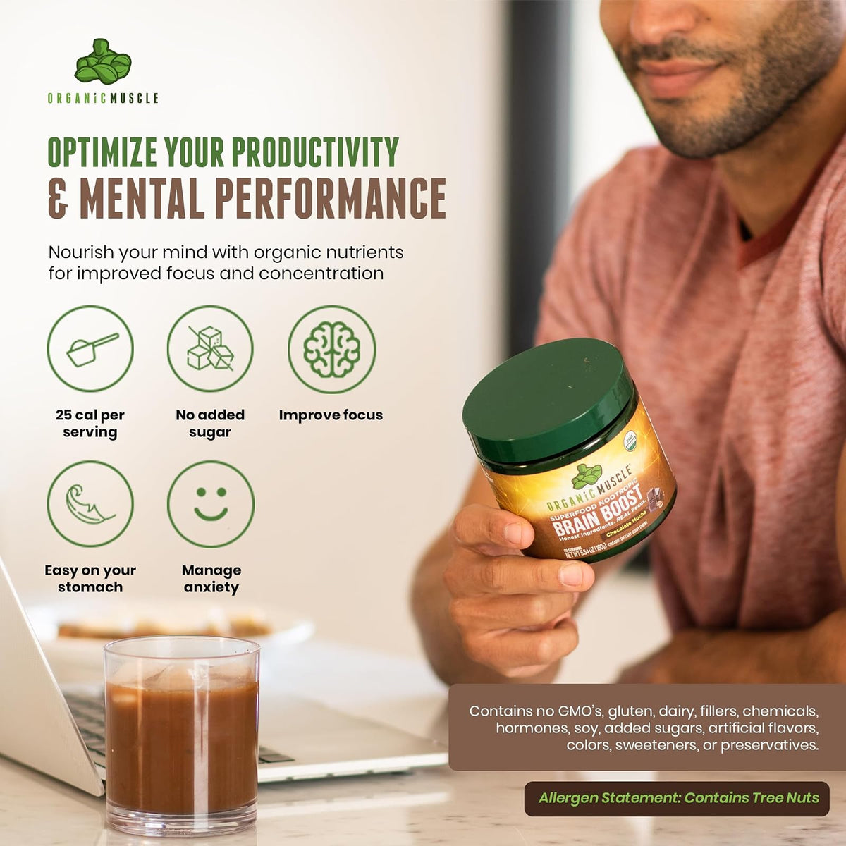 chocolate flavour pre-workout nootropics