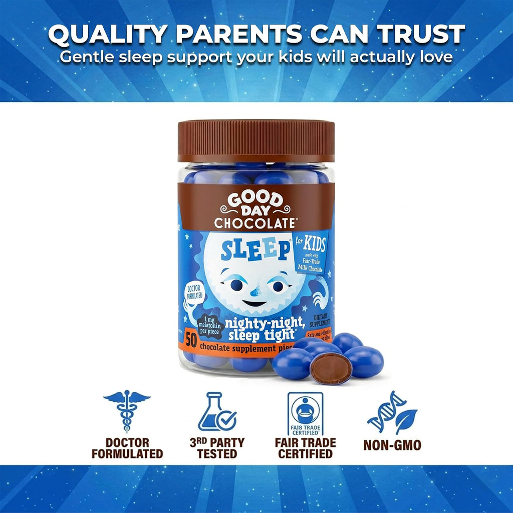 chocolate flavour sleep supplement