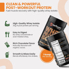 chocolate flavour whey protein isolate