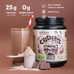 chocolate flavour whey protein shake