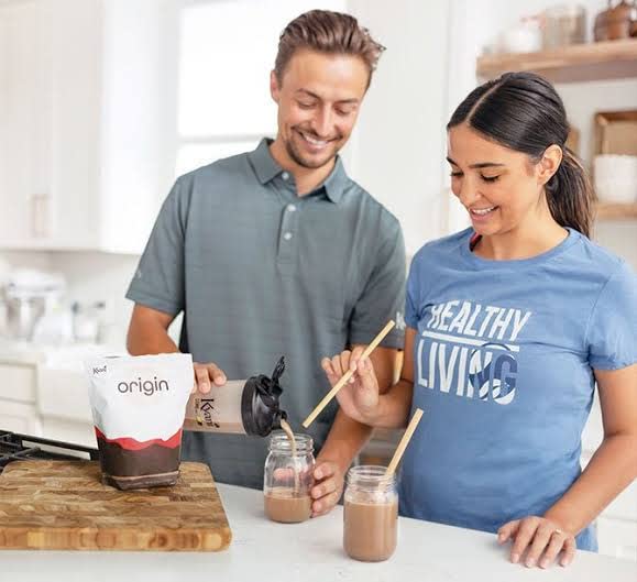 chocolate-flavoured blended vitamins for energy