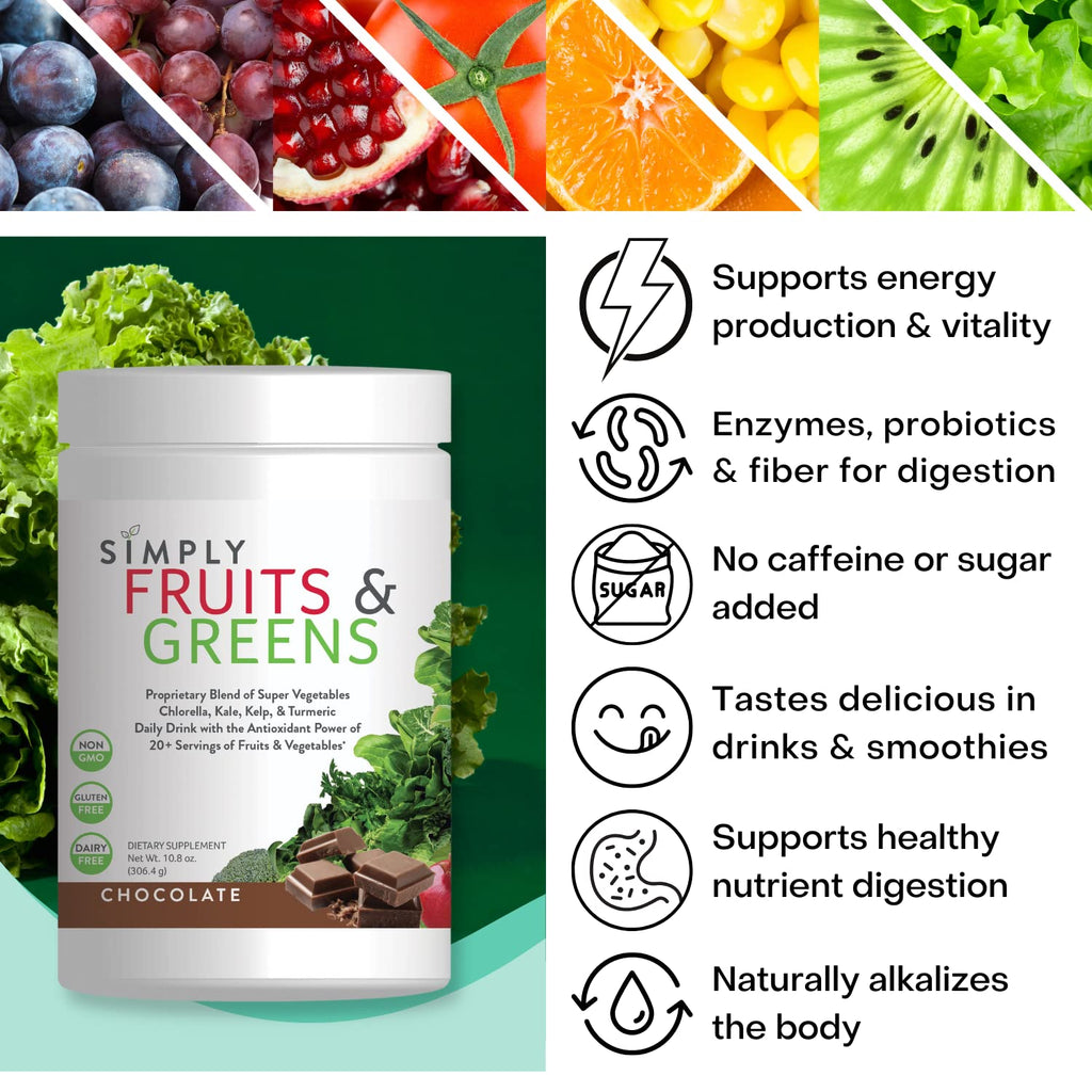 chocolate-flavoured health supplement powder