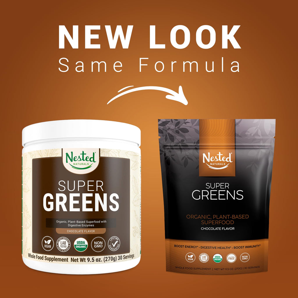chocolate flavoured spirulina supplement
