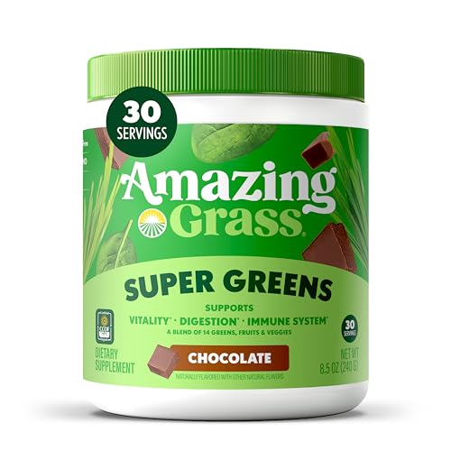 chocolate flavoured super greens