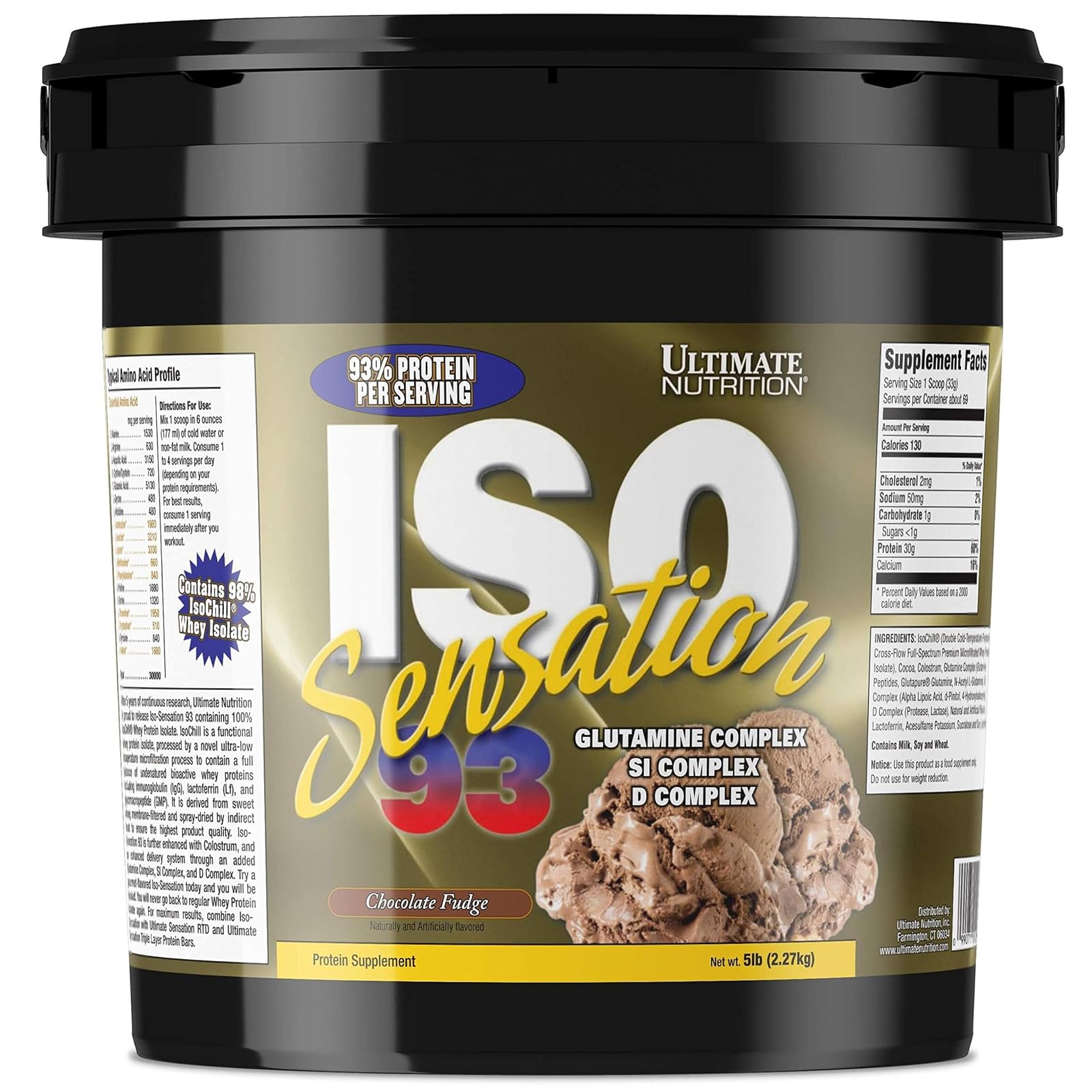 chocolate fudge whey protein isolate