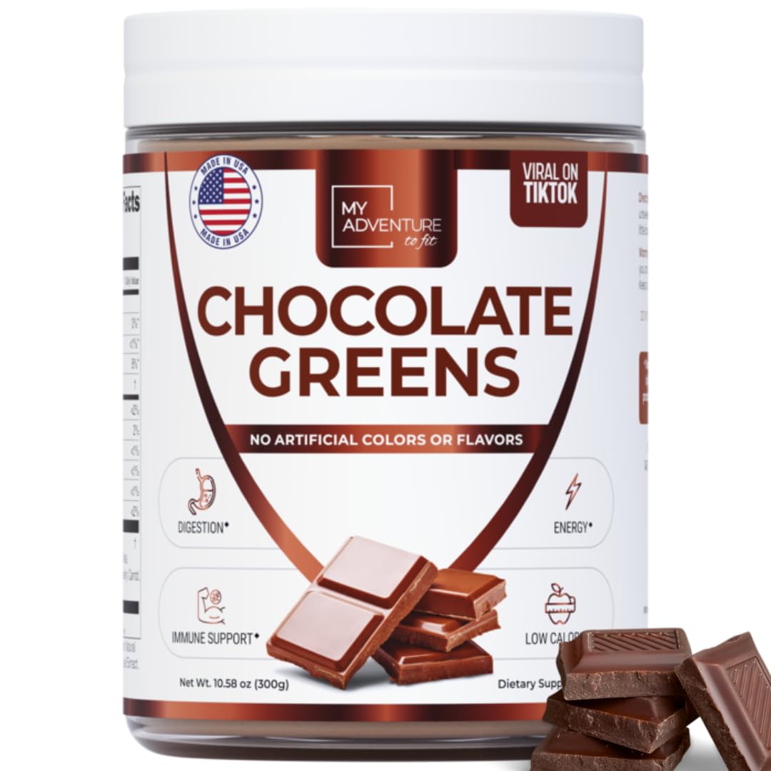 chocolate green superfood powder