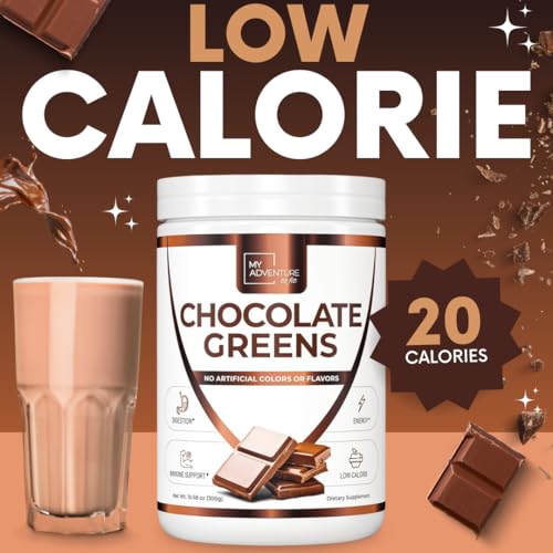 Chocolate greens blend for smoothies