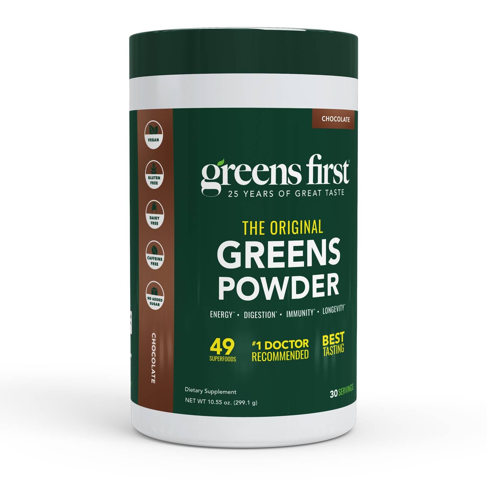 chocolate greens powder multivitamins