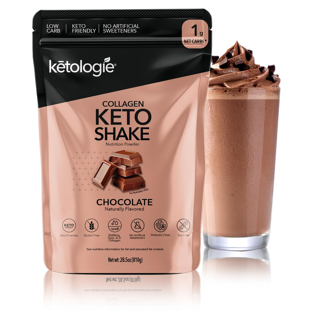 chocolate keto collagen shake