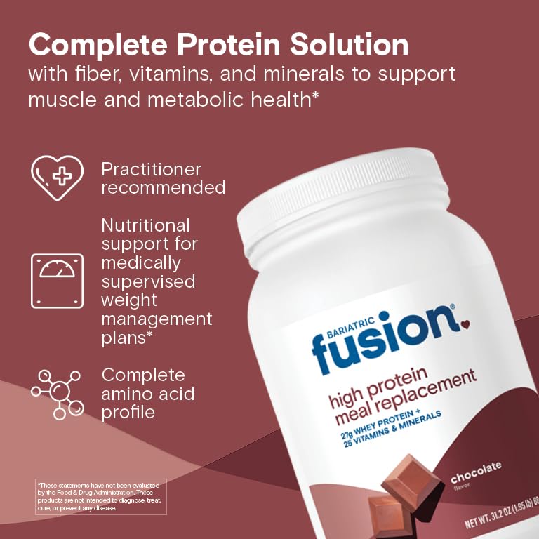 Chocolate meal replacement protein drink